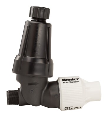 Hunter HFR-075-25 3/4" NPT Filter System w/ 25 PSI Regulator HFR07525 ...