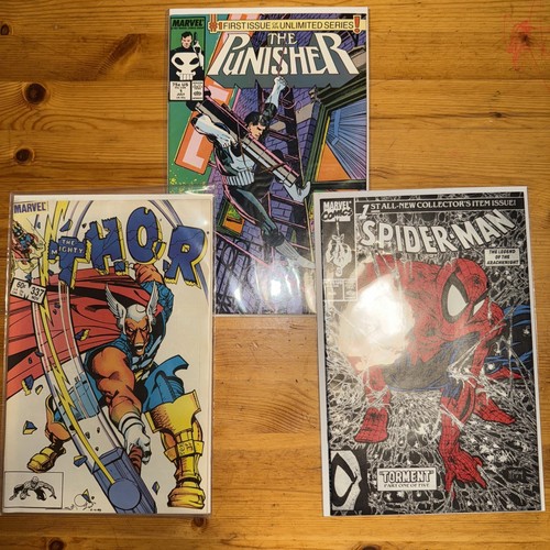 Spider-Man “torment” Part 1 Of 5 The Mighty Thor 337 The Punisher 1 | eBay