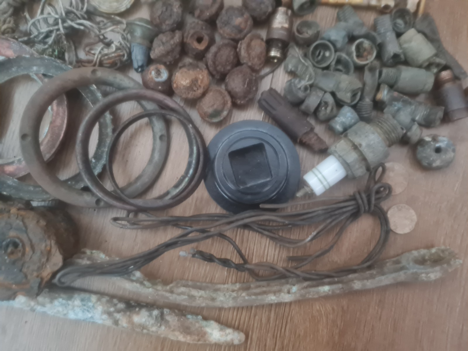 Big Lot Of WW2 German Relics From Kurland Pocket | eBay