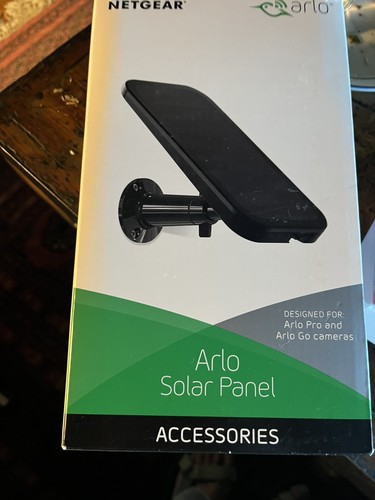 Arlo Solar Panel VMA4600 NIB for Arlo Pro,or Arlo Go camera Rechargable ...