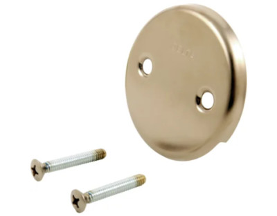 Delta RP31556CZ #39 Replacement Overflow Plate with Screws | eBay