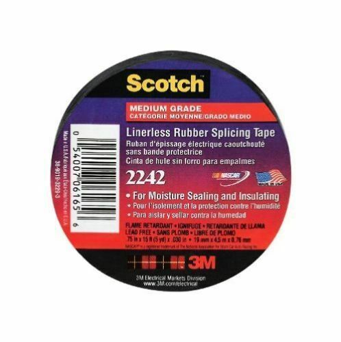 3M 2242 Linerless Electrical Rubber Tape - 06165 for sale online | eBay