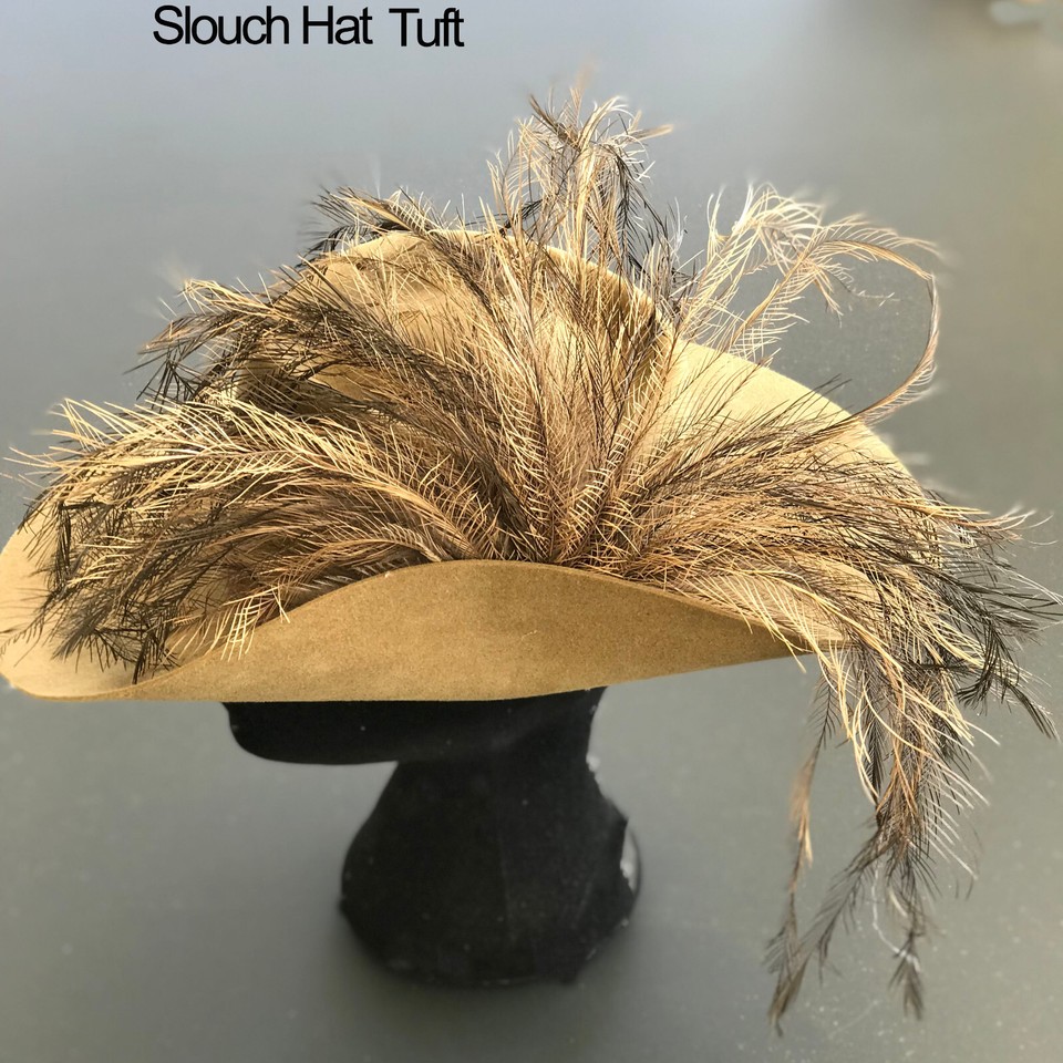 WW1 Slouch Hat Lighthorsemen "Kangaroo Feathers - Emu Plumes" Tuft ...
