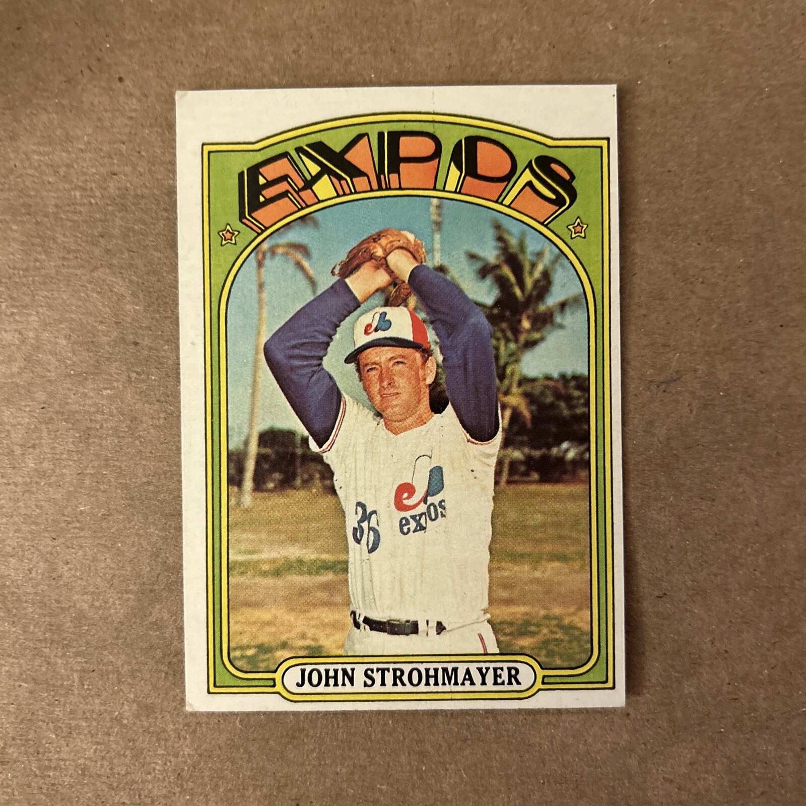 1972 Topps Baseball John Strohmayer Montreal Expos Card #631 | eBay