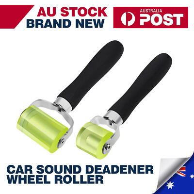 2x Car Sound Deadening Application Roller Handle Installation Wheel ...
