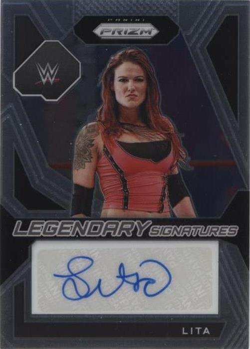 2024 Panini Prizm WWE - Legendary Signatures Lita #LS-LTA (AU) for sale ...