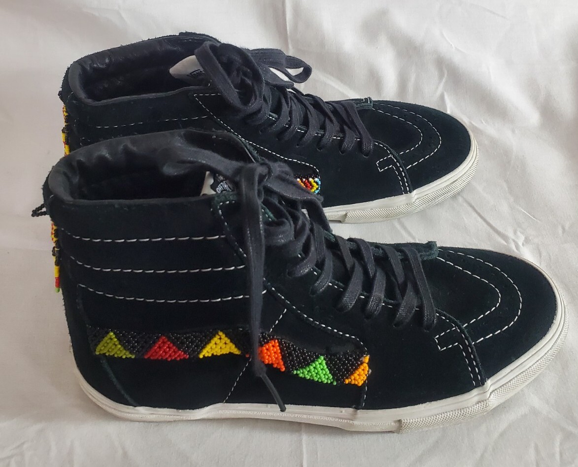 *VANS SK8 HI XL HUICHOL RAINBOW TRIBE Men 6.5/Women 8 Golf Wang Supreme ...