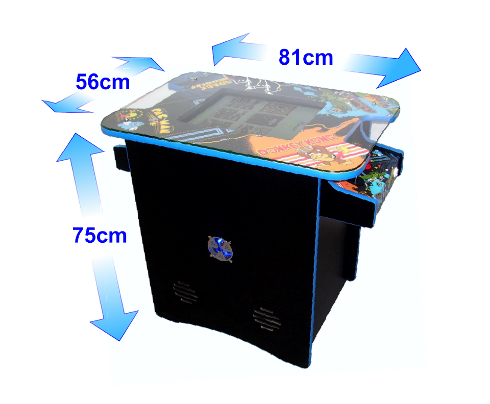 Arcade Machine Cocktail Table | 516 Retro Arcade Games | Space Invader ...