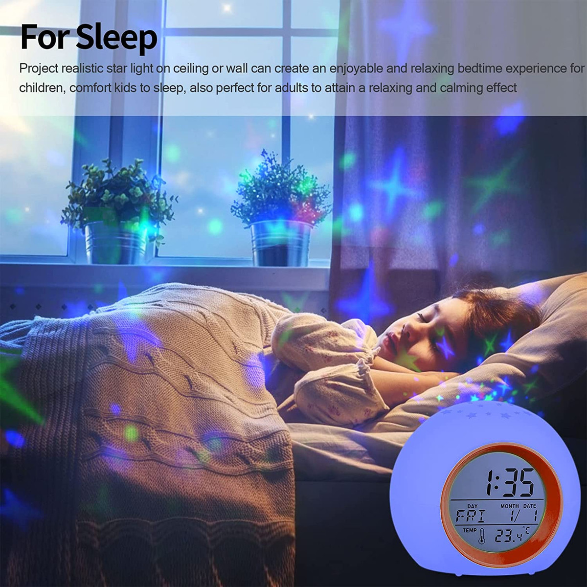 Alarm Clock Projects Stars Ceiling | Shelly Lighting