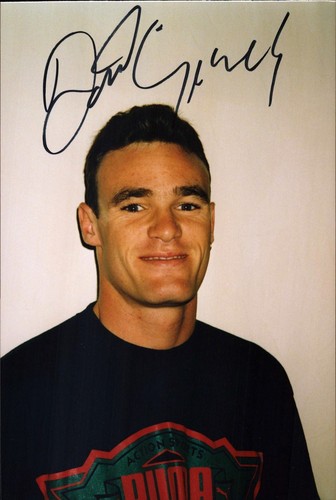 David Grindley England GB Olympia Leichtathletik original signiert Foto ...