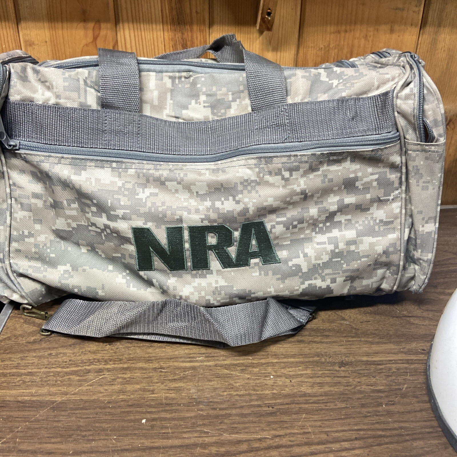 NRA Duffle Bag Digital Camouflage Travel Tote Nationa… - Gem