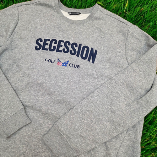 Secession Golf Club Levelwear Sweatshirt Pullover Gray - 2XL | eBay