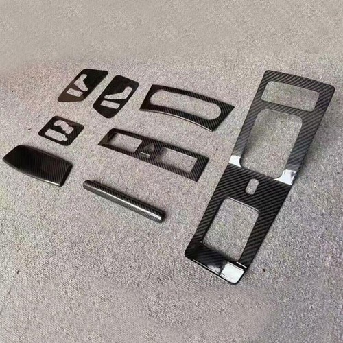 7Pcs Dry Real Carbon Fiber Interior Trim Kits For Benz W463 G550 G500 ...