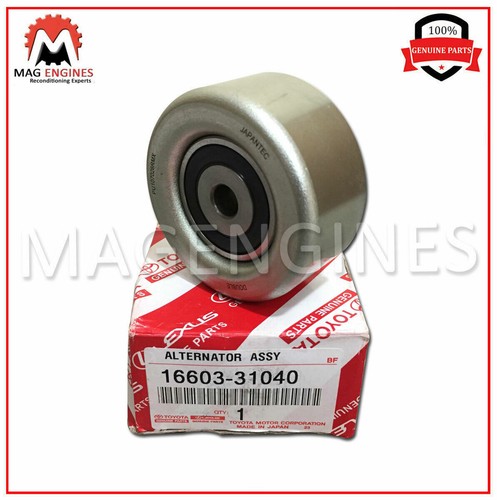 16603-31040 GENUINE OEM PULLEY SUB-ASSY, IDLER, NO.1 1660331040 | eBay