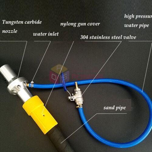 High Pressure Dustless Water Sandblast Gun Tungsten carbide Blasting ...