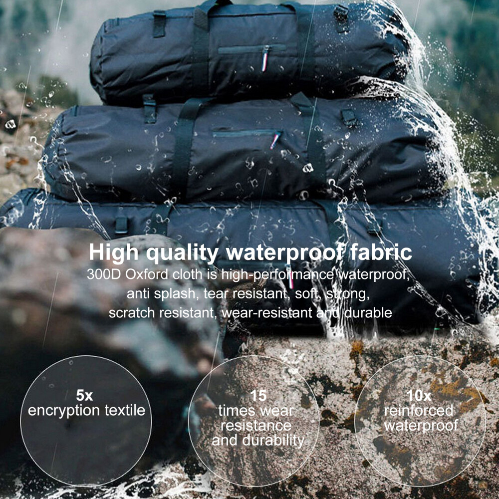 Tent Carry Bag Canvas Heavy Duty Multiuse Foldable Outdoor Camping ...