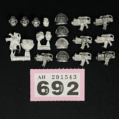 DEATHWATCH SPACE MARINE UPGRADE PARTS BITS WARHAMMER 40K PAULDRONS ...