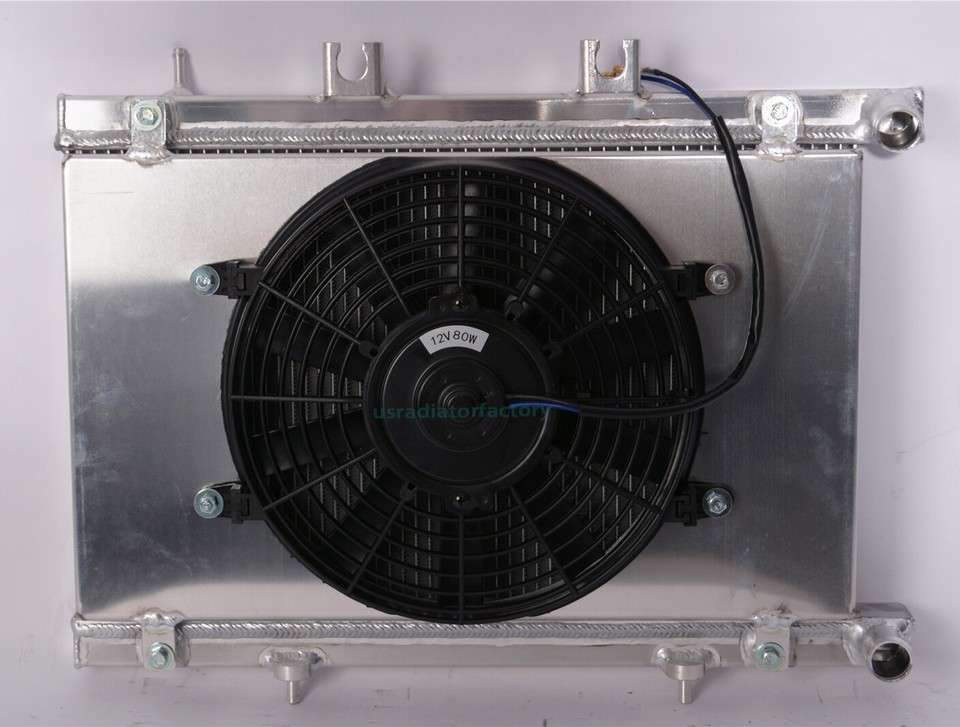 All Aluminum Radiator+Fan+Fan Shroud Kit For Polaris 2011-2014 RZR 900 ...