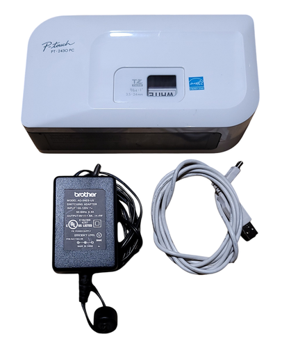 Brother PT-2430 PC-Connectable Label Maker with Auto Cutter-Tested ...