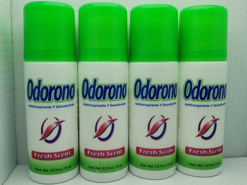 LOT OF 4 Odorono Anti-perspirant Deodorant FRESH 2.5 OZ NEW FREE USA ...