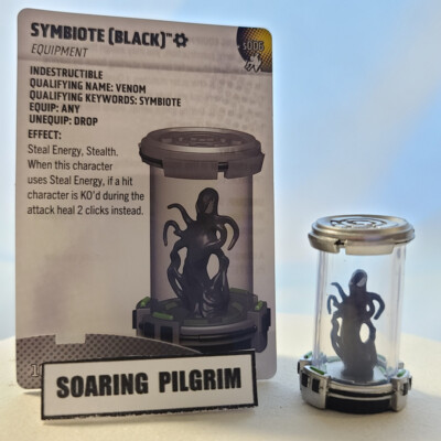 Marvel Heroclix SYMBIOTE (BLACK) s006 OBJECT EQUIPMENT Spider-Man ...