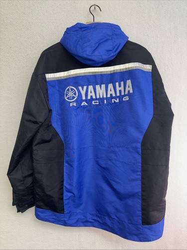 Yamaha Racing Paddock Gear Full Zip Nylon Jacket Blue Size L | eBay