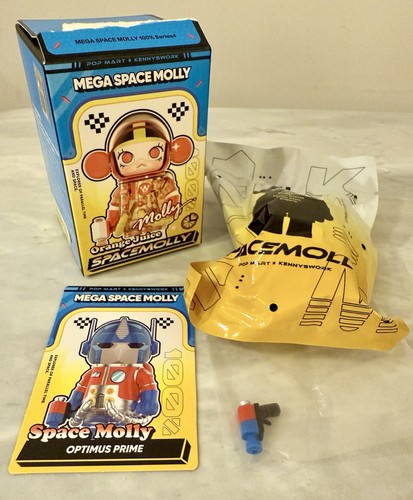 Pop Mart-Mega Space Molly Series 4 100% Figures Transformer *Optimus ...