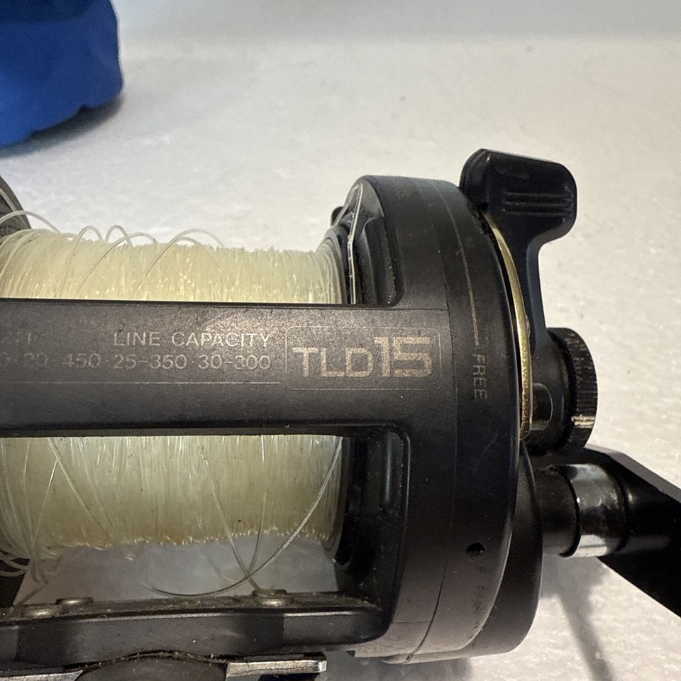 SHIMANO TRITON TLD-15 LEVER-DRAG CONVENTIONAL FISHING REEL | eBay