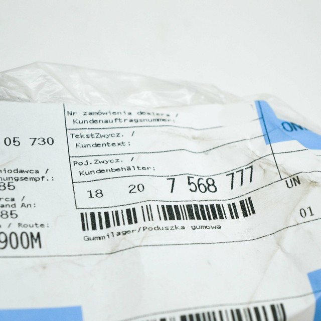 BMW 18207568777 Genuine OEM Rear Bracket Rubber Mount for sale online ...