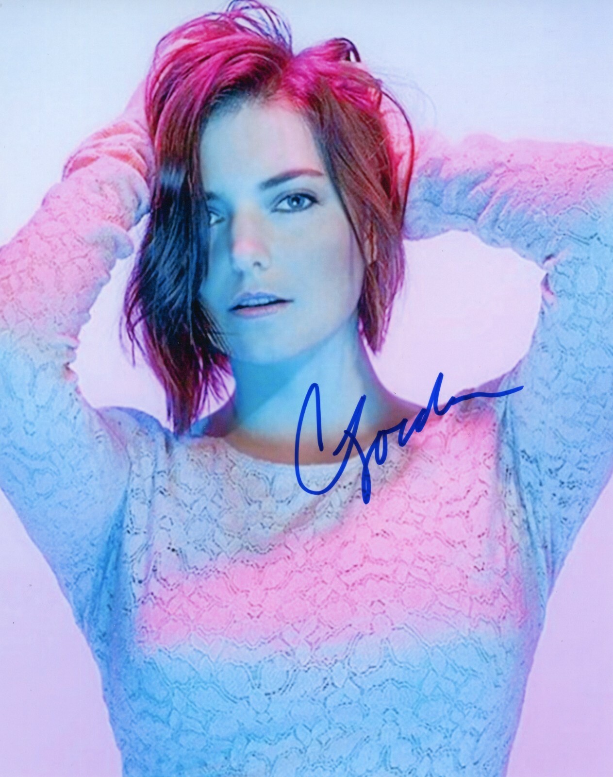 ~~ CHELSEA JORDAN Authentic Hand-Signed "As Long As I'm Famous" 8x10 ...