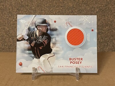 2020 Topps Holiday WalMart Mega Box Relics Buster Posey #WHR-BP | eBay