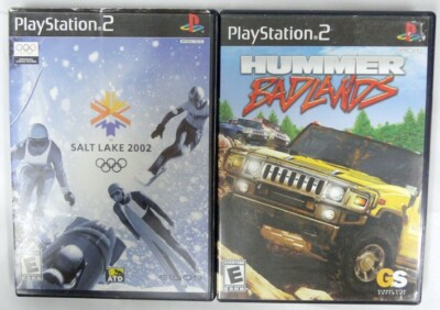 Lot of Two Sony PlayStation 2 Video Games! Hummer Badlands & Salt Lake ...