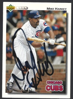 1992 Upper Deck Baseball #218 Mike Harkey IP autograph signed card | eBay