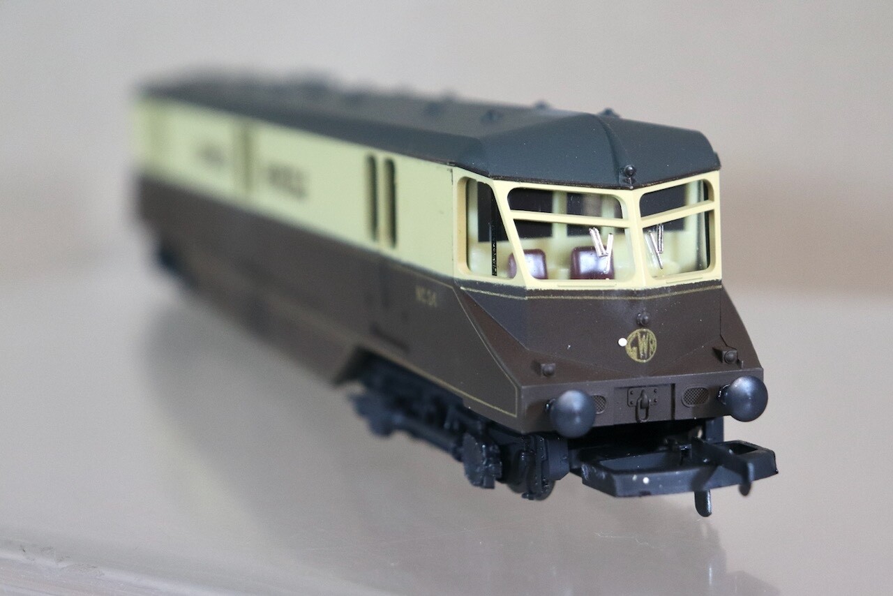 LIMA 205143 GW GWR EXPRESS PARCELS DIESEL RAILCAR LOCOMOTIVE 34 MINT ...