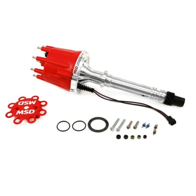 MSD 85551 SBC BBC Pro Billet Aluminum Distributor Small and Big Block ...