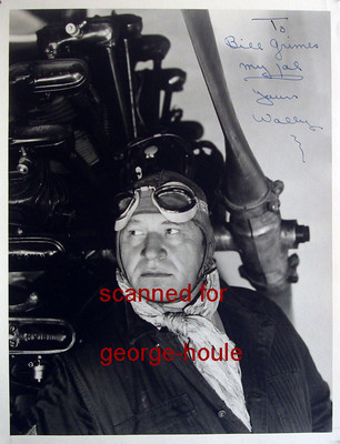WALLACE BEERY - 10X13 - AUTOGRAPH - 1935 - GLORIA SWANSON - THE CHAMP ...