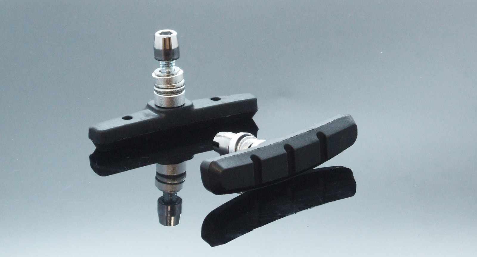 V BRAKE BIKE MTB MOUNTAIN BIKE BLOCKS CYCLE UK MADE by FIBRAX 1PAIR ...