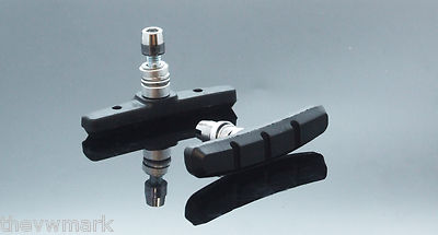 V BRAKE BIKE MTB MOUNTAIN BIKE BLOCKS CYCLE UK MADE by FIBRAX 1PAIR ...