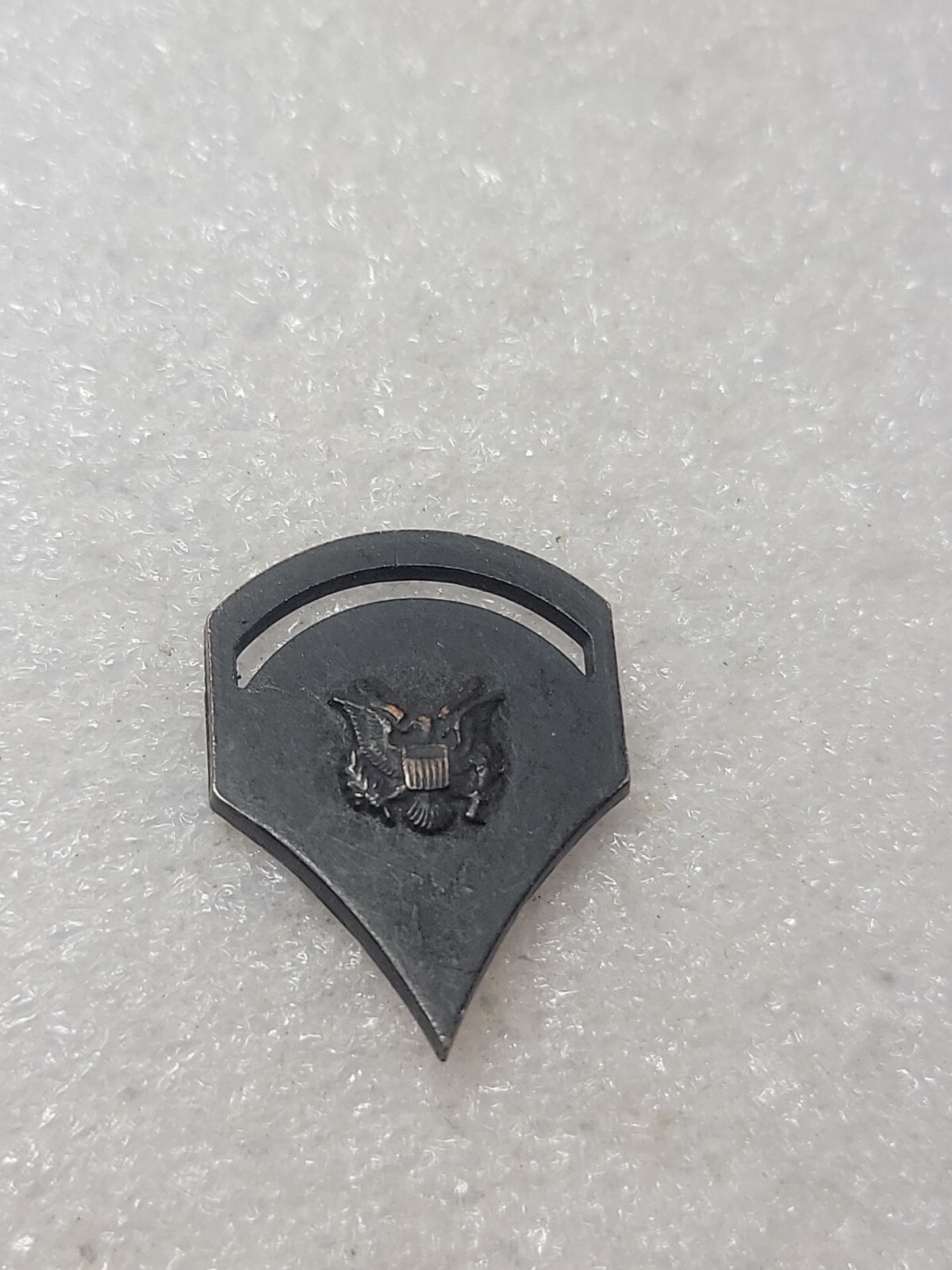 US ARMY RANK SPC-5 Subdued Black Toned Dual Cutch Back Lapel Pin | eBay