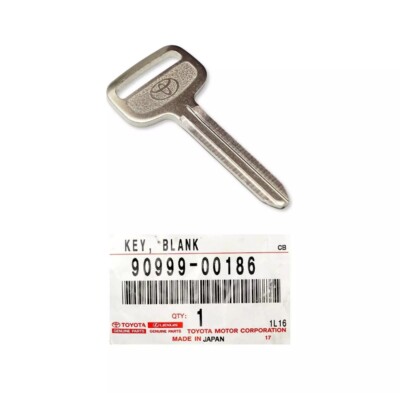 90999-00186 Steel Master Key Blank For Toyota Celica, Supra, Camry ...