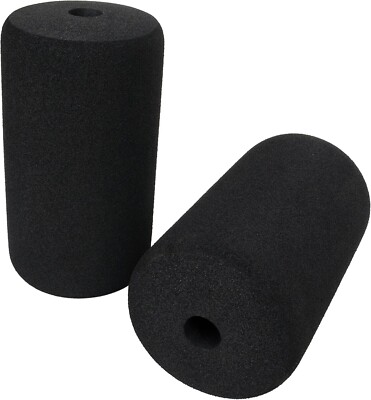 2 x Replacement Home Gym Foam Roller Pads - Leg Extension 8"x4"x1 ...