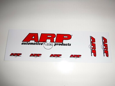ORIGINAL RACING DECALS "ARP - Automotive Racing Products " 8.25 " x 2.5 ...