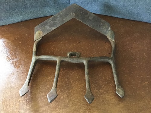 Vintage Garden Plow Cultivator Rake ~ 4 Tine Farm Tool ~ Plants Craft ...