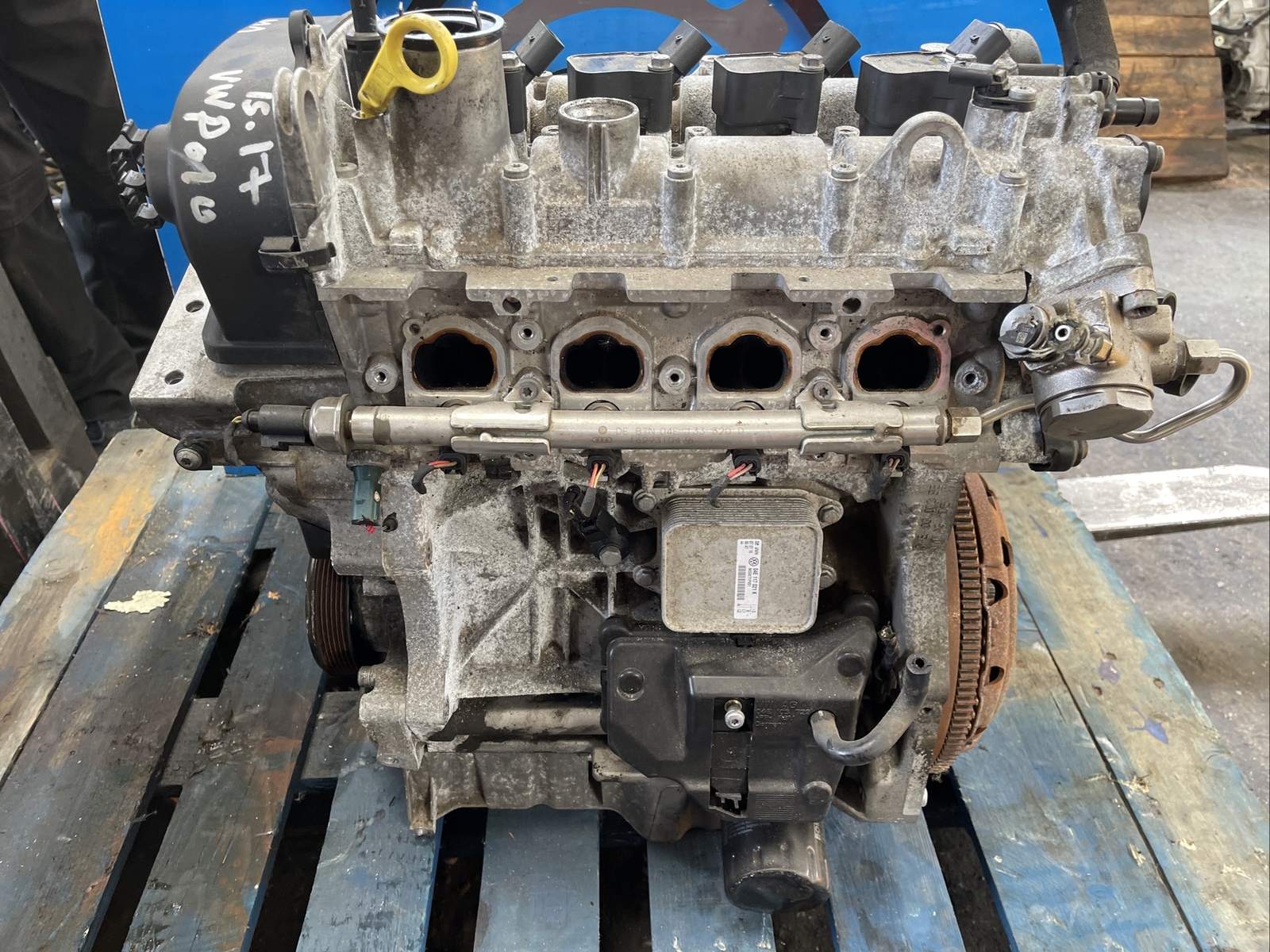 VW Polo 1.2 TSi Petrol 2015 Manual Low Mileage Engine Code CJZ REF 123 ...