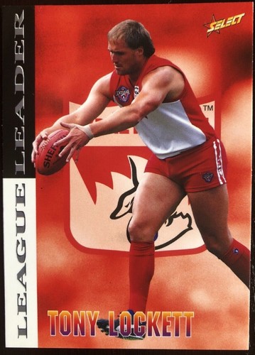 Tony Lockett 1996 AFL SELECT SERIES 2 SYDNEY SWANS TEAM 9 CARDS | eBay ...