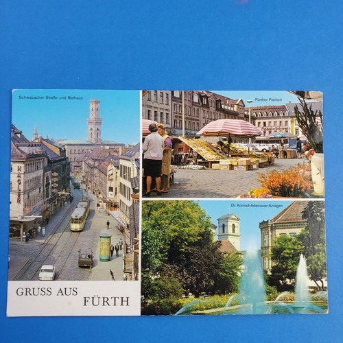Grus Aus Furth Postcard Chrome Divided Back | eBay