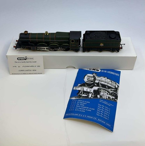 Wrenn P4 (Mar 1991) 4-6-0 Castle Class “Corfe Castle” BR Green Ltd ...