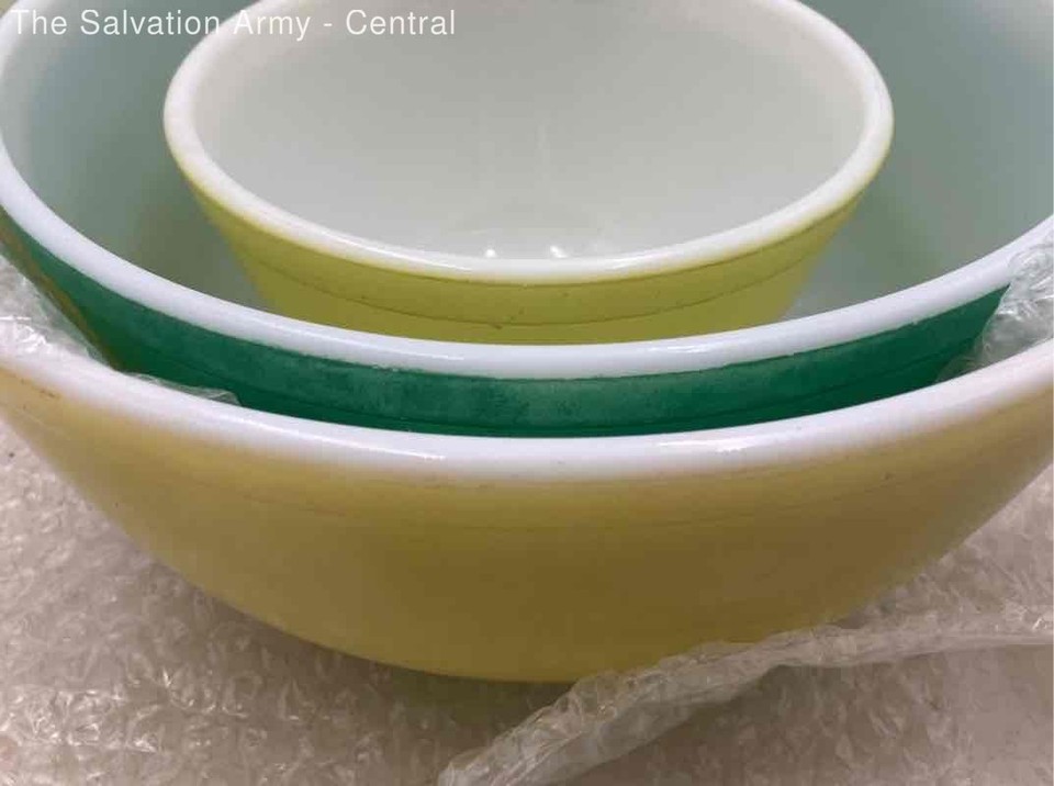Pyrex Multicolor Collectible Kitchenware Round Mixing Bowl Lot Of 3 | eBay