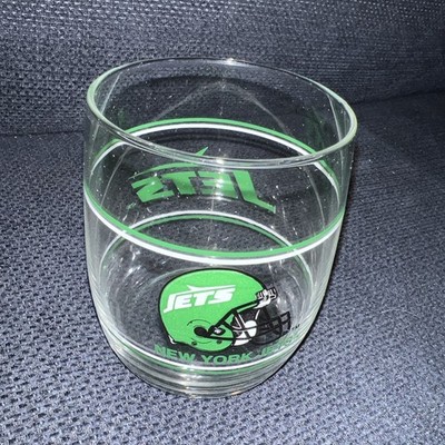 New York Jets 1990’s Shell Gas Company 13.5 ounce NFL Football Glass | eBay
