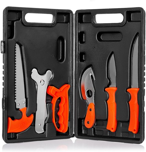 Maxam 7 Piece Game Cleaning Set With Stainless Steel Knives And Case | eBay
